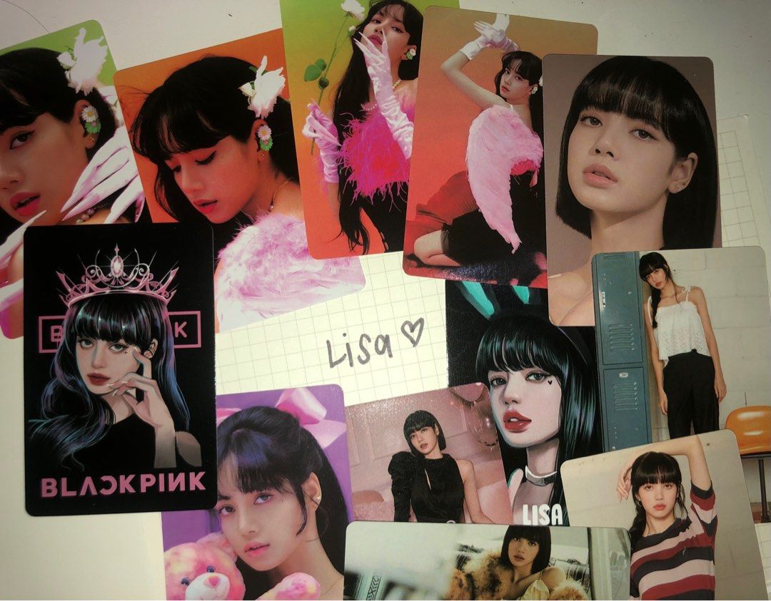 wts BLACKPINK lisa 2021 season’s greetings photocards, Hobbies & Toys ...