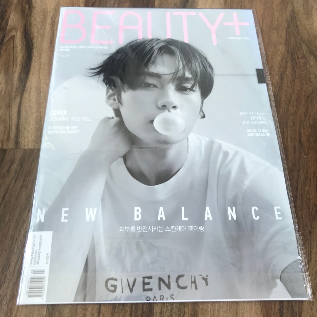 WTS Stray Kids Lee Know Beauty+ Magazine (Sealed), Hobbies & Toys ...