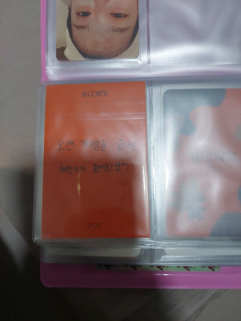 WTS/LFB | IZ*ONE BLOOM IZ I*WILL VER.(orange ver.)yena,haewon,sakura ...