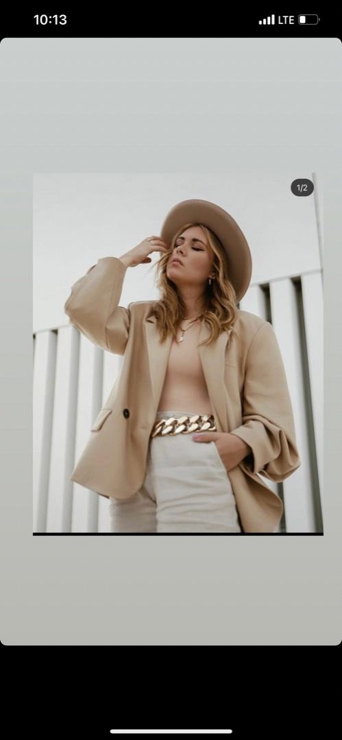 Zara Blazers Womens Fashion Coats Jackets And Outerwear On Carousell