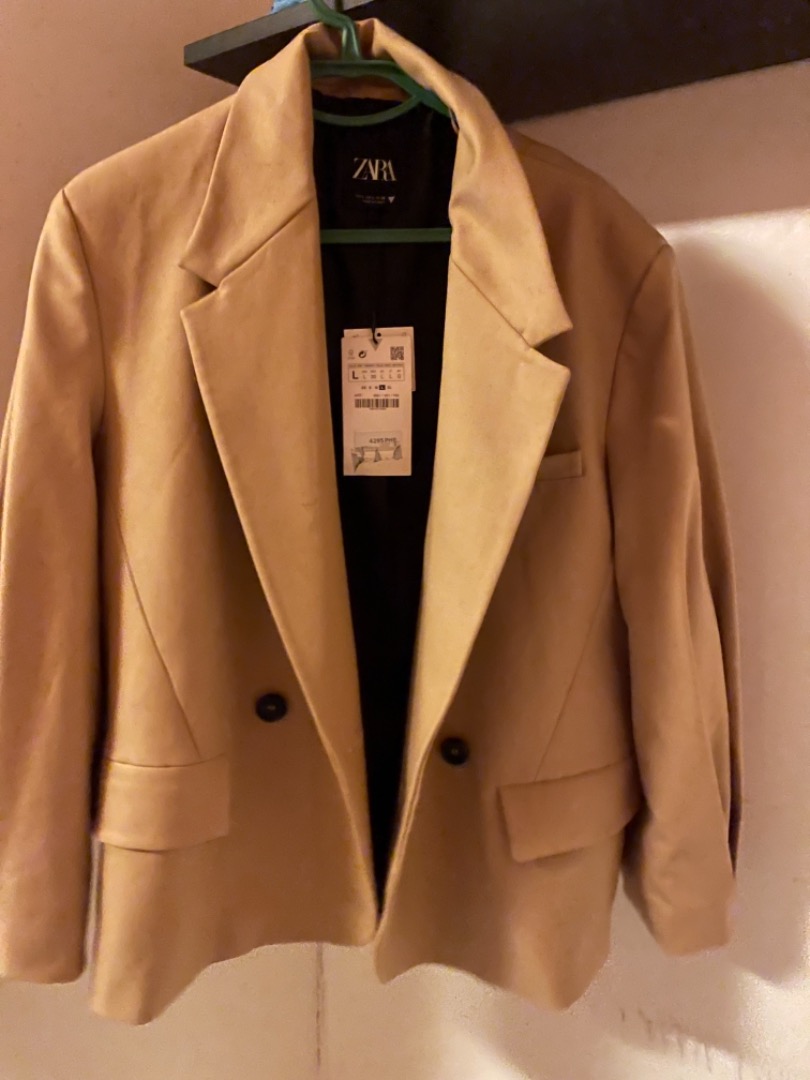 Zara Blazers Womens Fashion Coats Jackets And Outerwear On Carousell