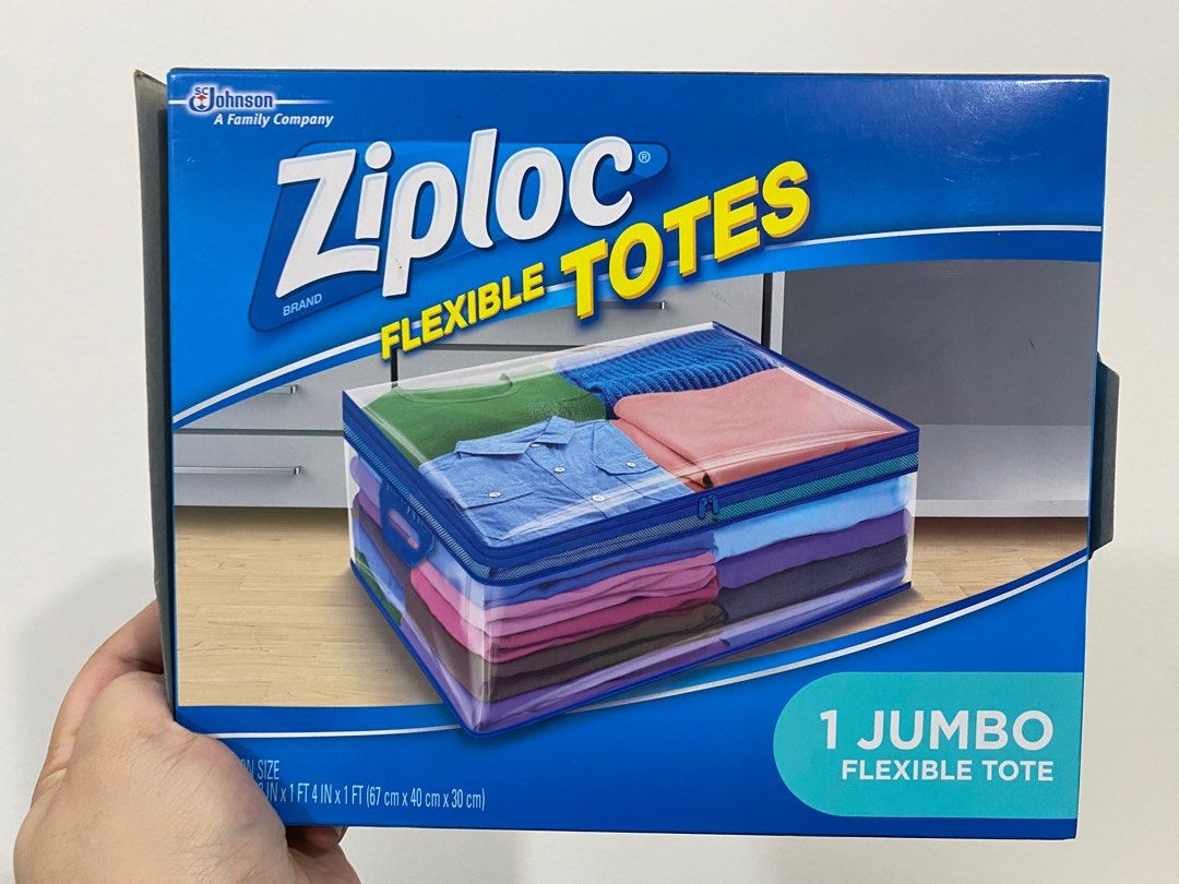 Ziploc Flexible Tote Jumbo Furniture And Home Living Home Improvement And Organization Storage