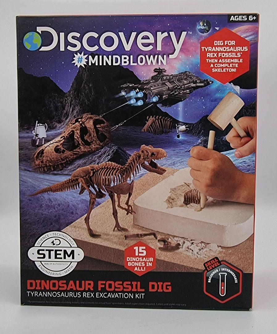 15 DINOSAUR BONES DISCOVERY MINDBLOWN Dinosaur Fossil Dig Tyrannosaurus ...