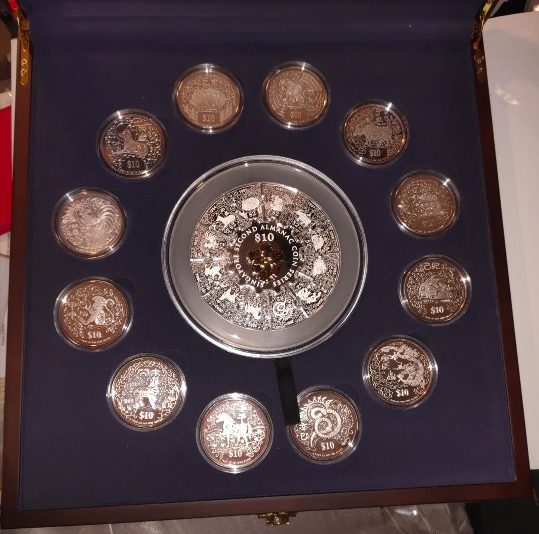 2015 Silver Proof Puzzle Coin set with Singapore Mint second series of ...