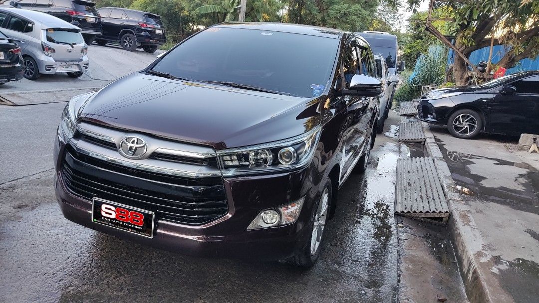 2019 Toyota innova 2.8 V blackish red Auto, Cars for Sale, Used Cars on ...