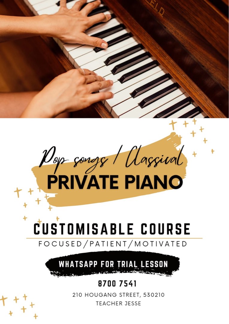 2023 piano students (new intake), Learning & Enrichment, Music & Arts ...