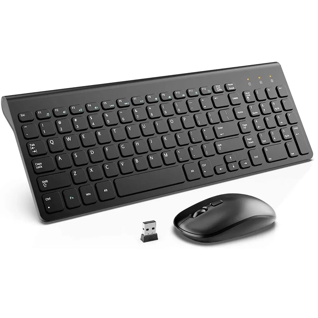  2965 Cordless Multimedia Keyboard And Mouse Keyboard Model KG9006 