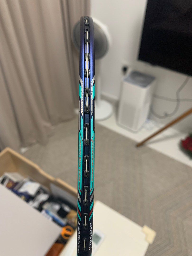 2X Li-Ning Aeronaut 9000c Badminton Racket, Sports Equipment, Sports ...