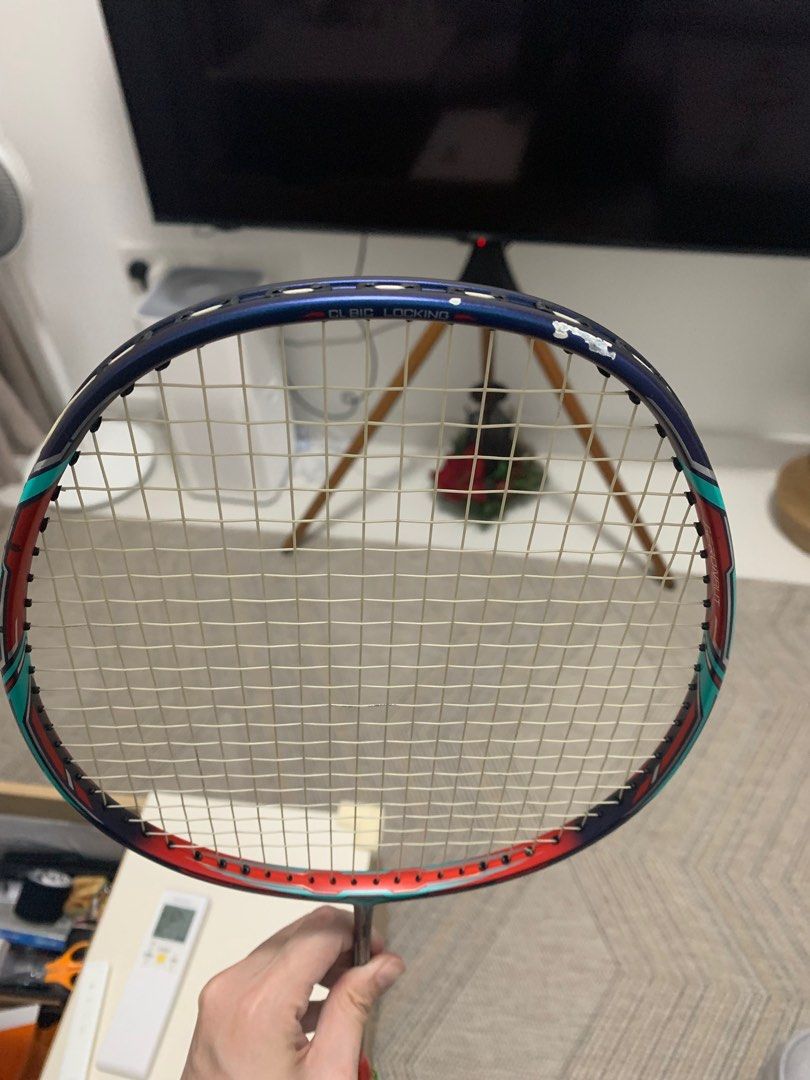 2X Li-Ning Aeronaut 9000c Badminton Racket, Sports Equipment, Sports ...