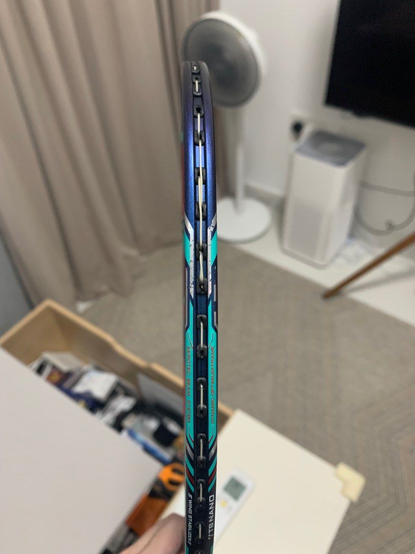 2X Li-Ning Aeronaut 9000c Badminton Racket, Sports Equipment, Sports ...