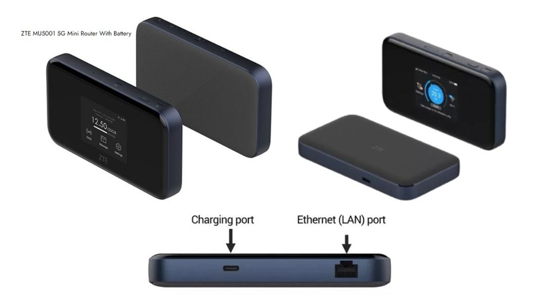 5G MIFI Portable Hotspot ZTE MU5001, Computers & Tech, Parts ...