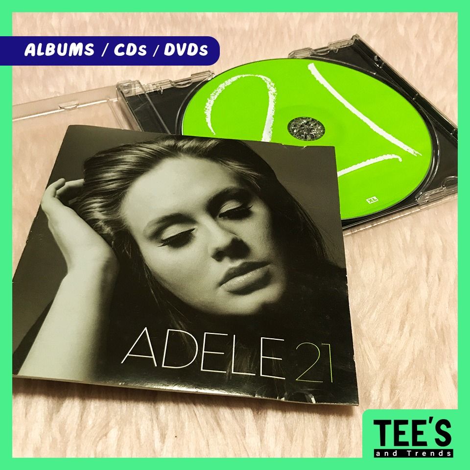 Adele 21, Hobbies & Toys, Music & Media, CDs & DVDs on Carousell