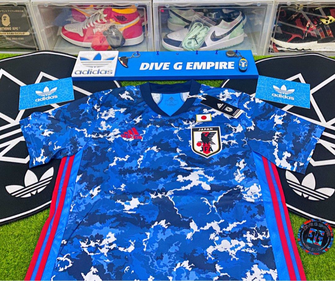 ADIDAS JAPAN HOME JERSEY, Men's Fashion, Tops & Sets, Tshirts & Polo ...