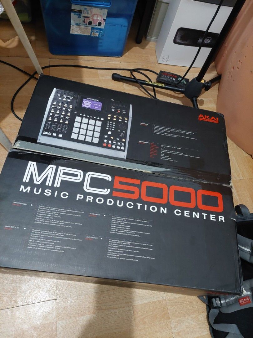 AKAI MPC 5000 BNEW RARE UNIT, Hobbies & Toys, Music & Media, Music ...