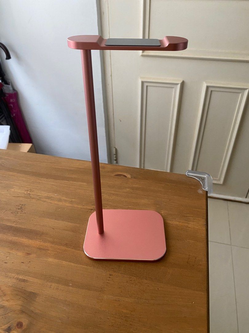 Aluminum Headphone stand - pink colour, Computers & Tech, Parts ...