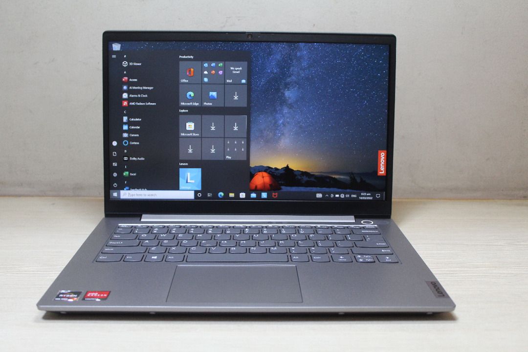 Amd Ryzen 7 Lenovo Thinkbook 14 Gen 2 Ram 16gb ssd 512gb Slim office ...