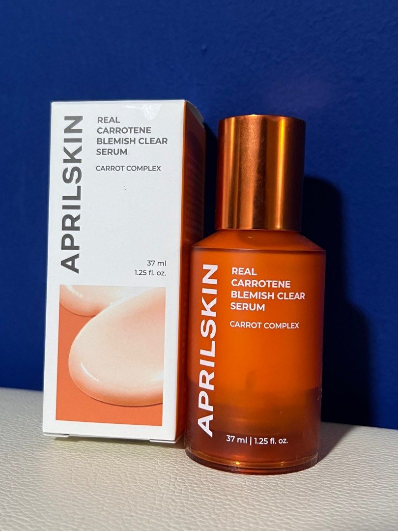 April Skin Real Carrotene Blemish Clear Serum 37 ml, Beauty & Personal ...