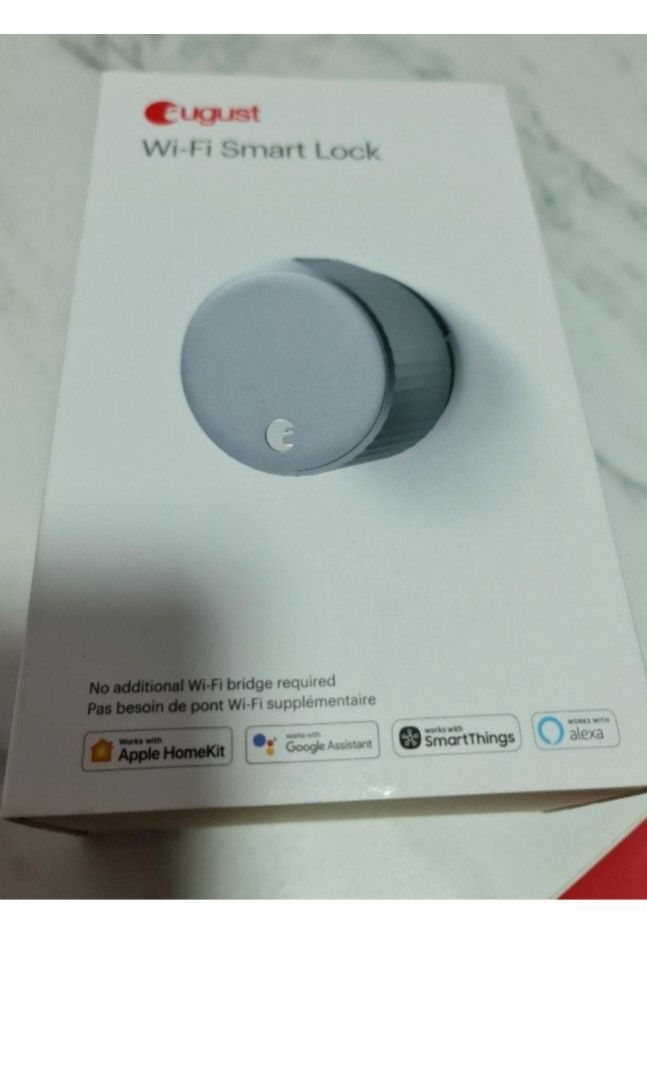 August Wi-FI Smart Lock (Newest Model 4th Gen - NO need Wifi bridge ...