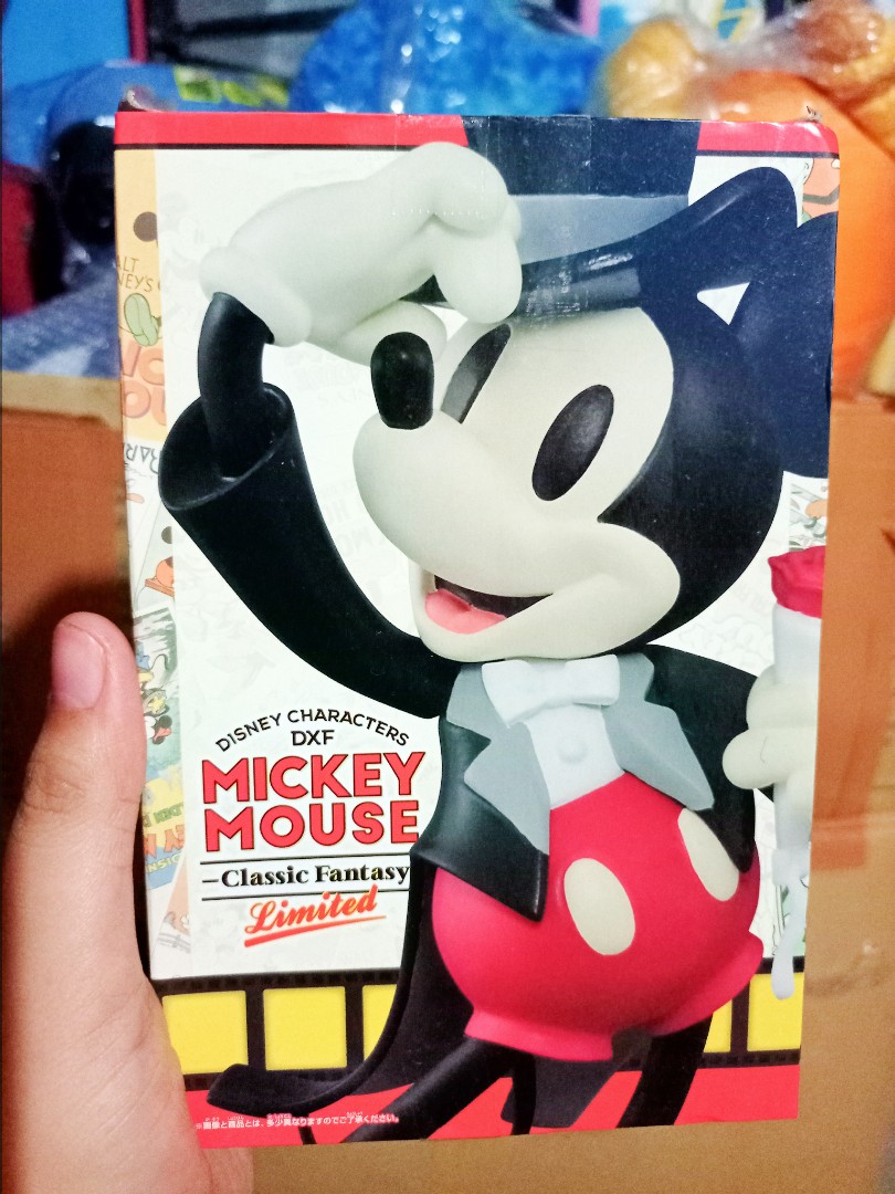 Authentic Mickey mouse figure limited classic fantasy dxf craneking ...