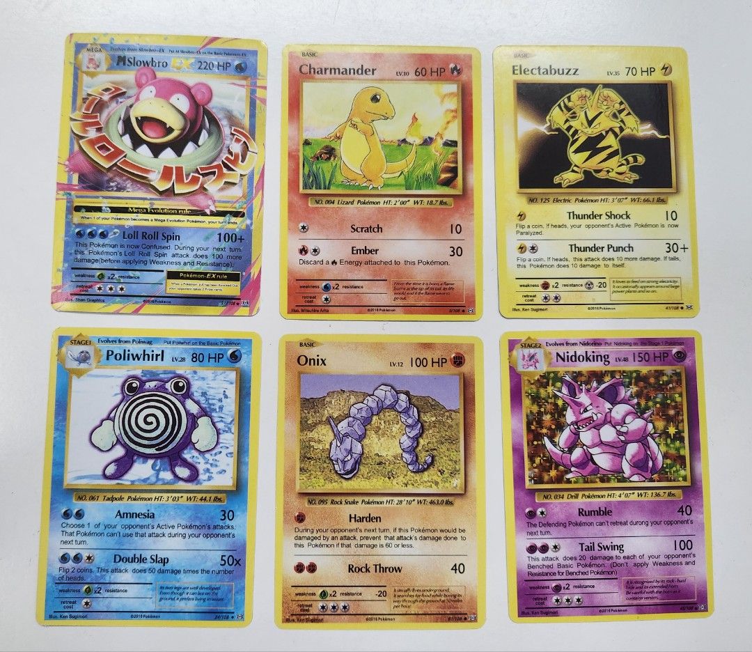 Authentic Old Version Pokemon Cards, Hobbies & Toys, Toys & Games on ...