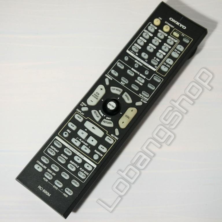 Authentic ONKYO RC-690M Wireless Remote Control Unit for PR-SC886, TX ...