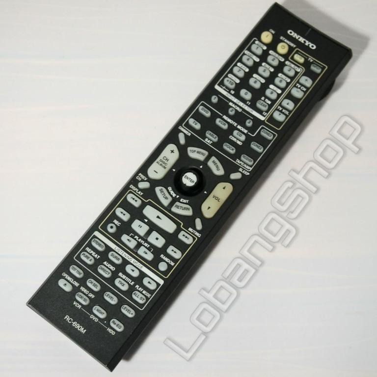 Authentic ONKYO RC-690M Wireless Remote Control Unit for PR-SC886, TX-SR805, TX-SR805S, TX-SR865 ...