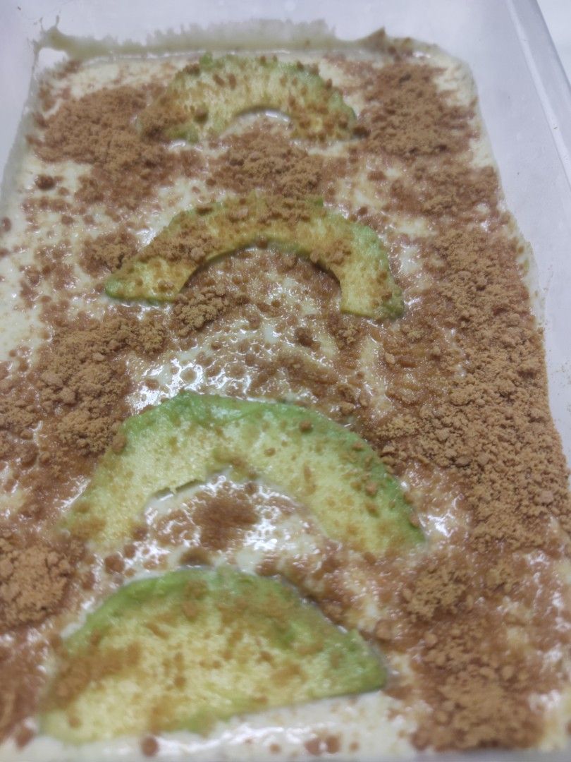 Creamy Avocado Graham Float, Food & Drinks, Homemade Bakes on Carousell