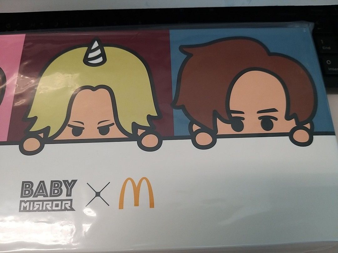 $40@ Baby Mirror 麥當勞 公仔 Jeremy Frankie Anson lo, 興趣及遊戲, 玩具 & 遊戲類 - Carousell