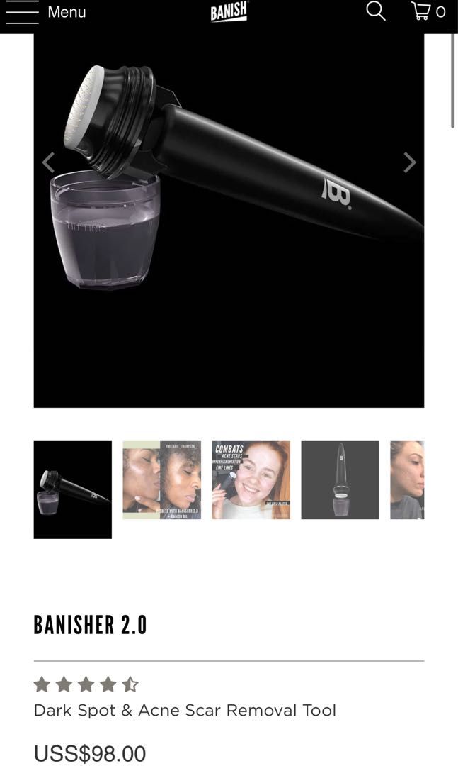 Banisher 2.0, Beauty & Personal Care, Face, Face Care on Carousell