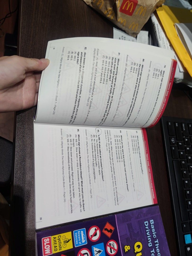 Basic Theory Driving Test 480 Questions & Answers, Hobbies & Toys ...