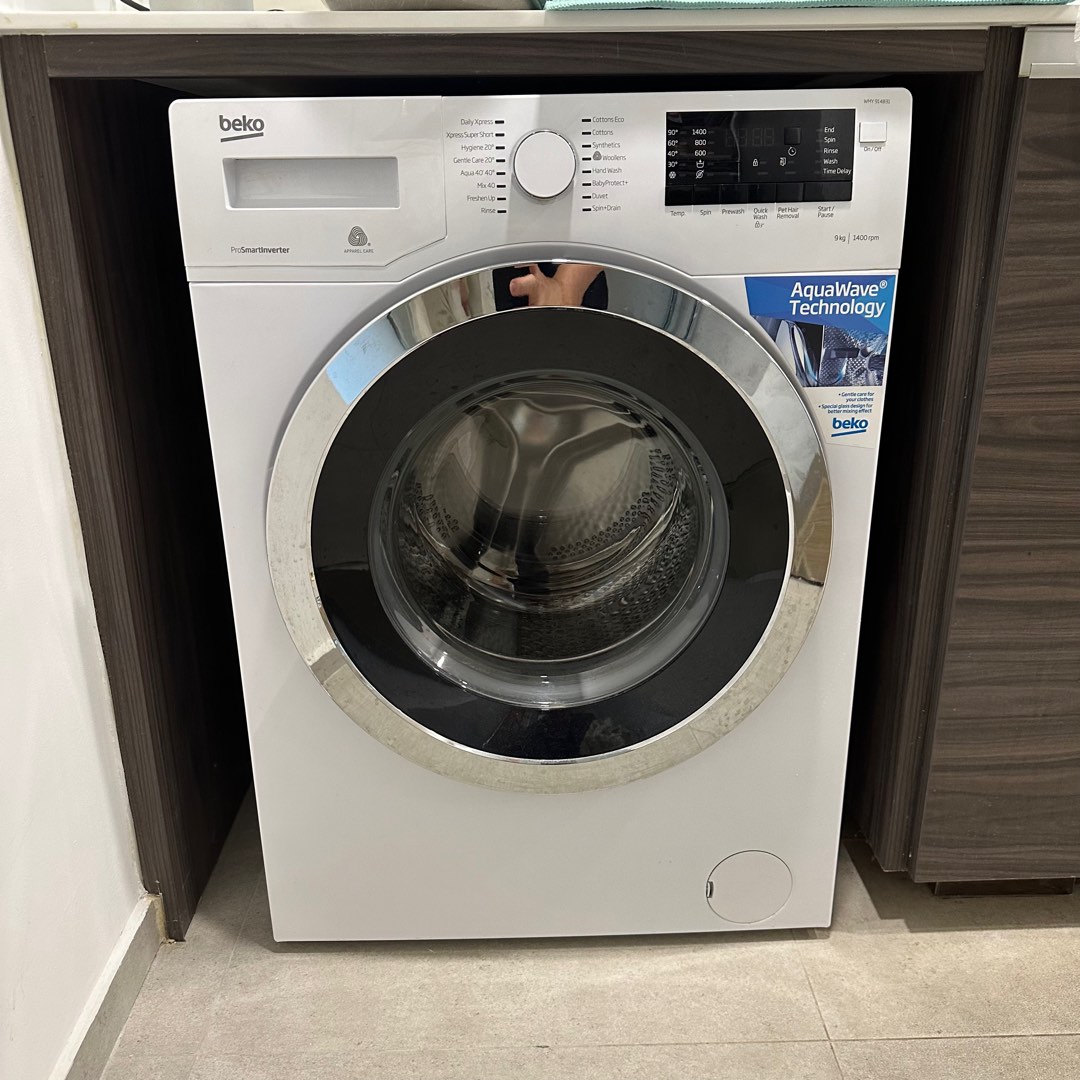 Beko Freestanding Washing Machine (9 kg, 1400 rpm) WMY 914831, TV ...