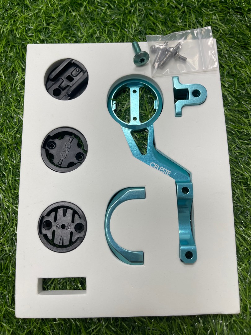Bianchi Celeste |tiffany blue |31.8 GoPro meter computer mount holder ...