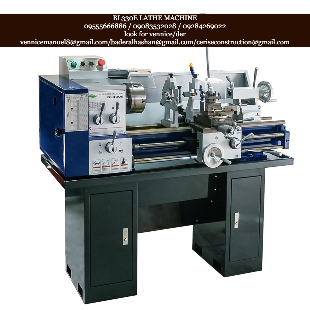 BL330E LATHE MACHINE, Commercial & Industrial, Construction Tools ...