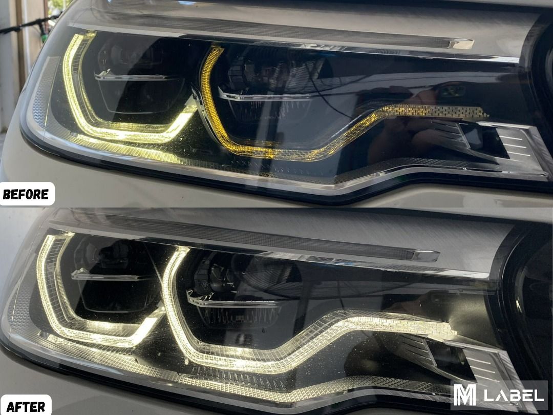 BMW G30 - Headlight DRL LED Replacement, Car Accessories, Car Workshops ...