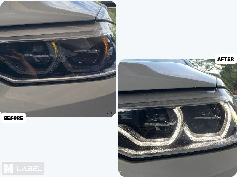 BMW G30 - Headlight DRL LED Replacement, Car Accessories, Car Workshops ...