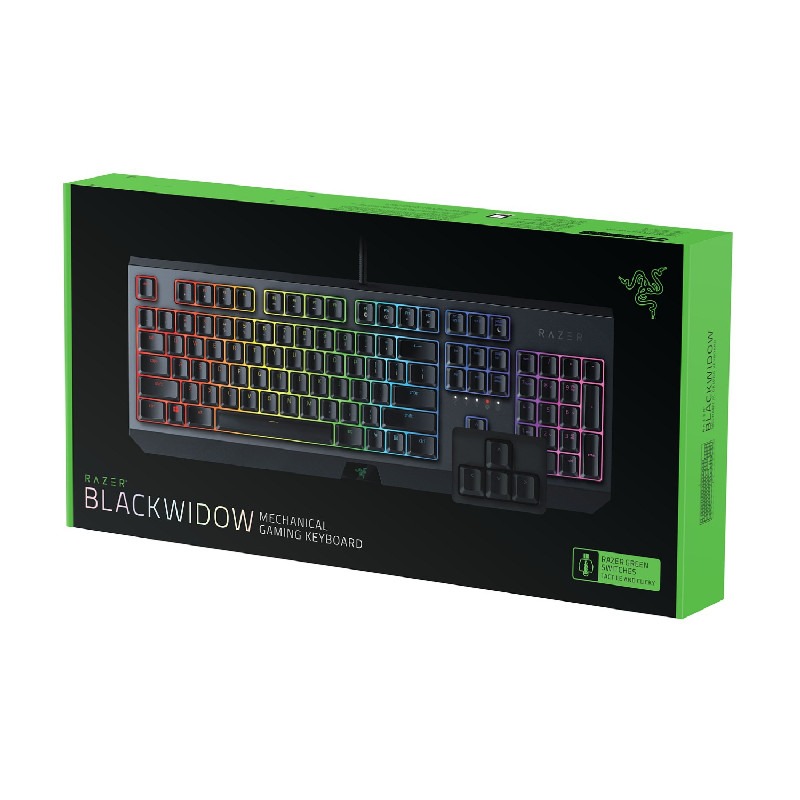 [BN] Razer Blackwidow Green Switch Mechanical Keyboard, Computers ...