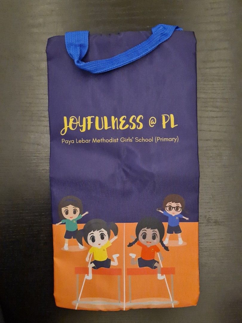 BNIB: Paya Lebar Methodist Girl's Sch Pri (PLMGS) Shoe Bag, Sports ...
