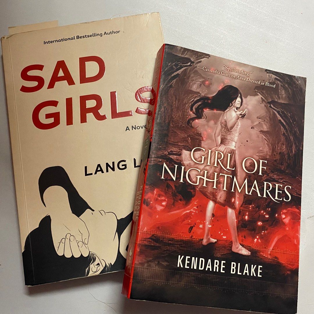 BOOK SET - Sad Girls by Lang Leav & Girl Of Nightmares by Kendare Blake ...