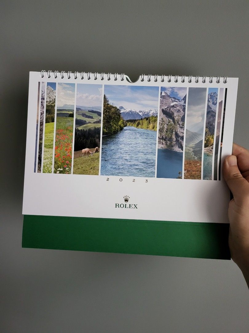Brand new limited edition ROLEX 2023 calendar, Hobbies & Toys ...