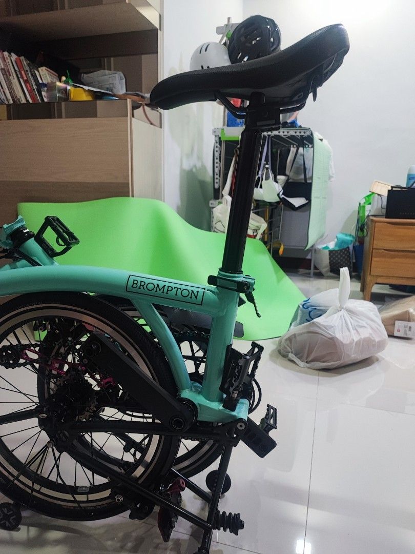 Brombacher Brompton Rear Frame Locking Clip, Sports Equipment, Bicycles ...