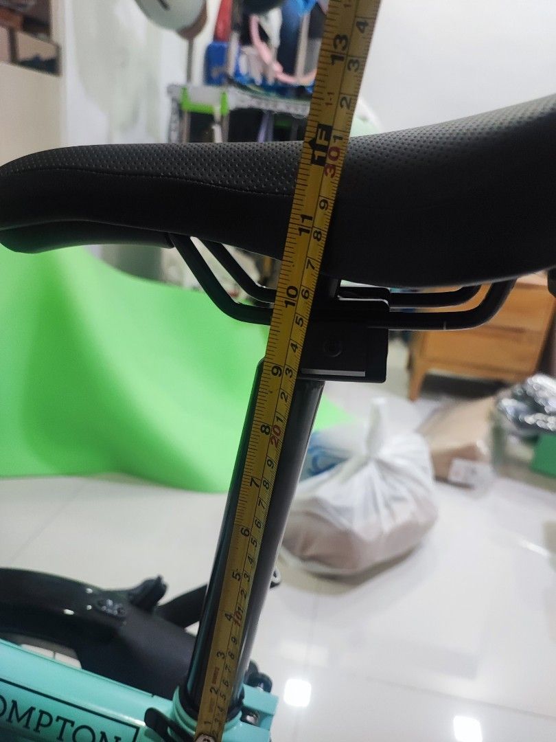 Brombacher Brompton Rear Frame Locking Clip, Sports Equipment, Bicycles ...