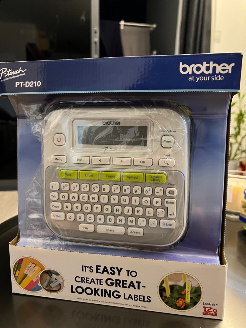 Brother Label Printer P-touch PTD210, Computers & Tech, Printers ...