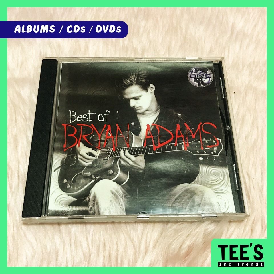 Bryan Adams - Best Of Bryan Adams, Hobbies & Toys, Music & Media, CDs & DVDs on Carousell
