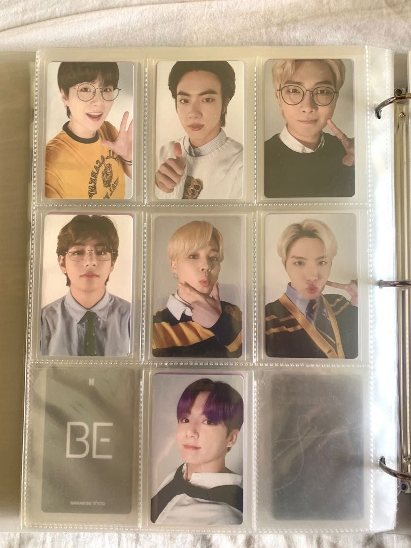 [SET] BTS Deco Kit OT7 Photocard Set (double sided non-random pc ...