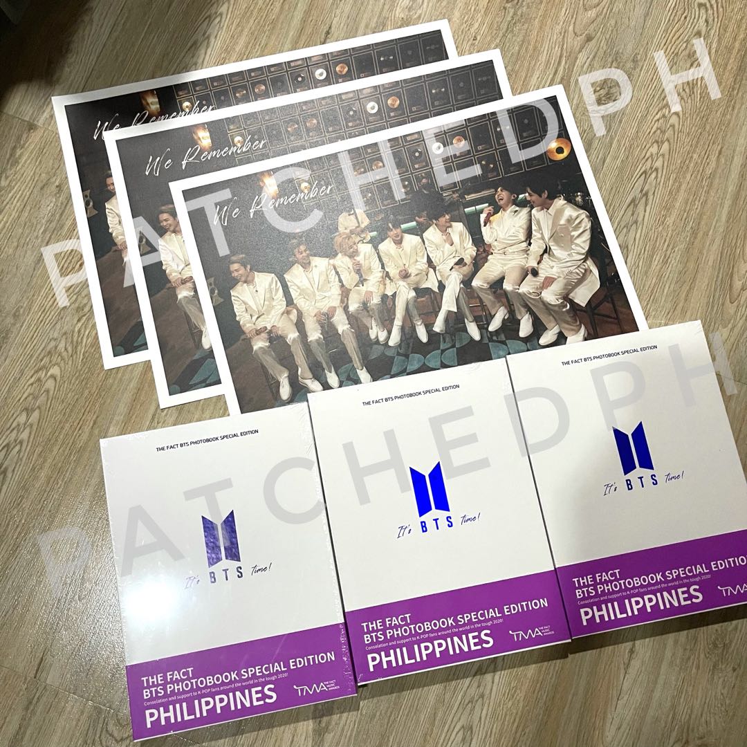 BTS THE FACT PHOTOBOOK SPECIAL EDITION SEALED, Hobbies & Toys ...