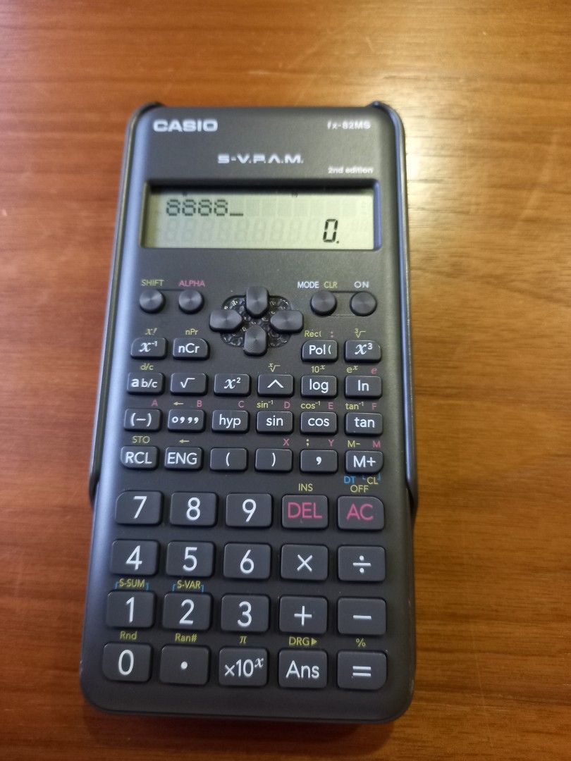 Casio calculator S-V.P.A.M, Hobbies & Toys, Stationery & Craft ...
