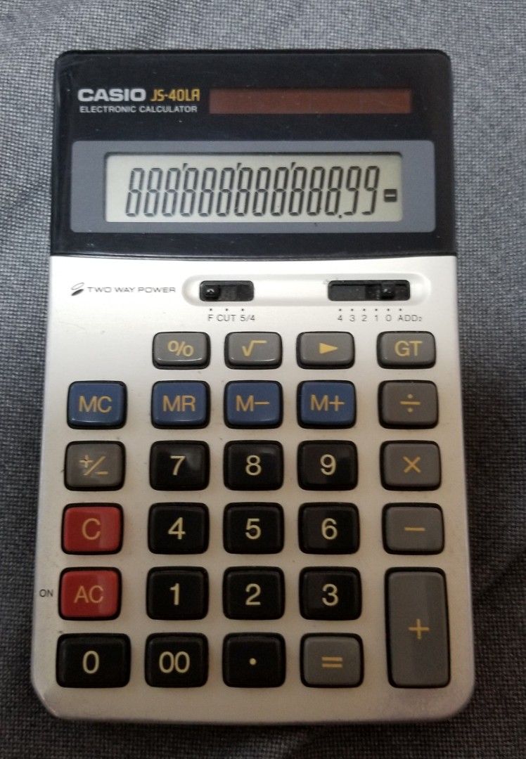 Casio JS-40LA, 興趣及遊戲, 手作＆自家設計, 文具 - Carousell