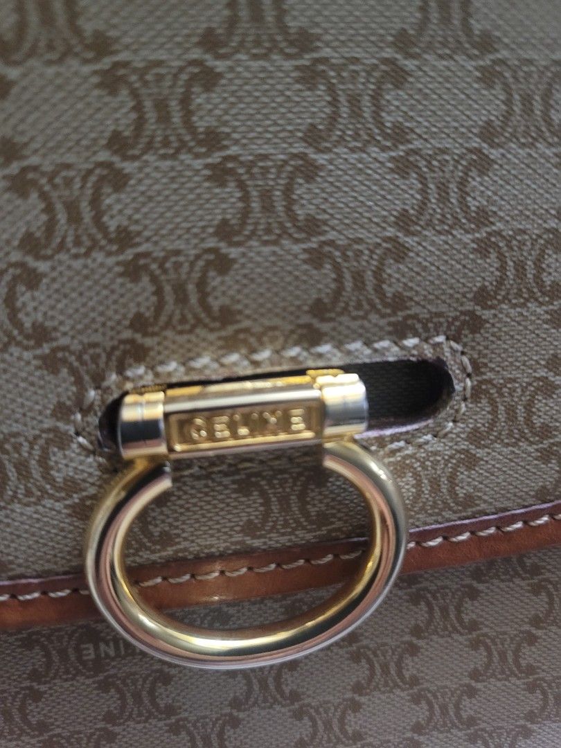 Celine vintage monogram crossbody bag, Luxury, Bags & Wallets on Carousell