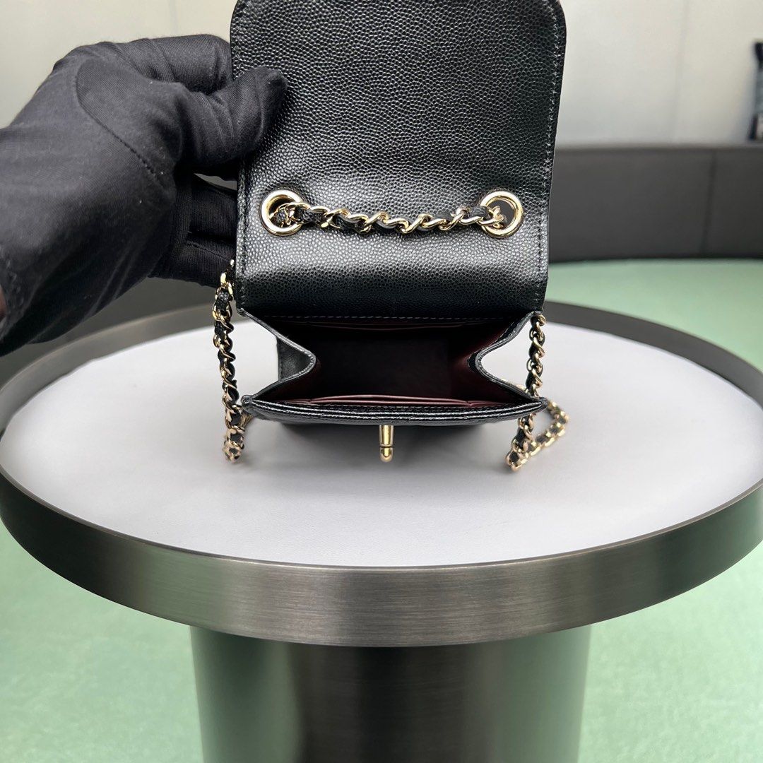 Chanel Vertical Flap Tech Case, Luxury, Bags & Wallets on Carousell