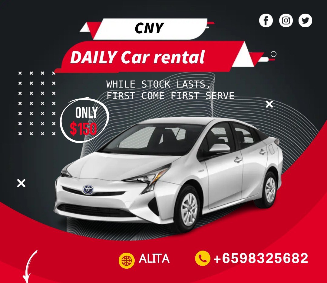 Chinese New Year Daily Car Rental, Cars, Car Rental on Carousell